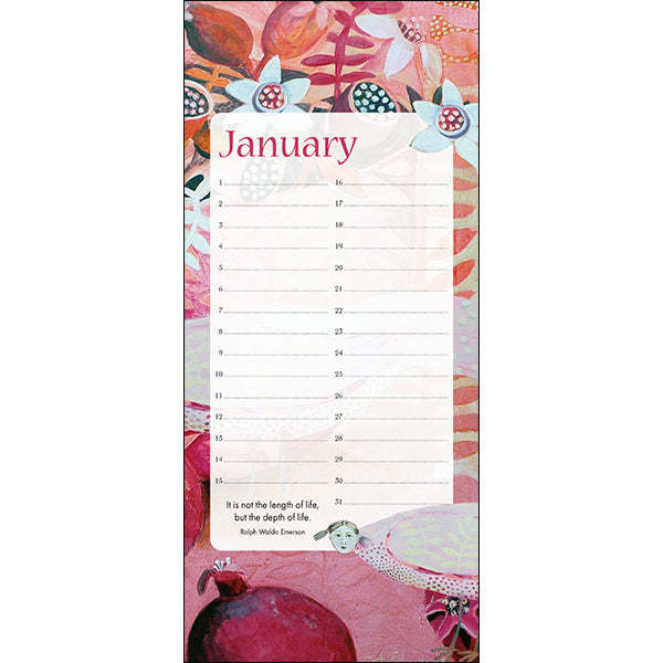 Everlasting Calendar - Secret Garden – Affirmations Publishing House NZ