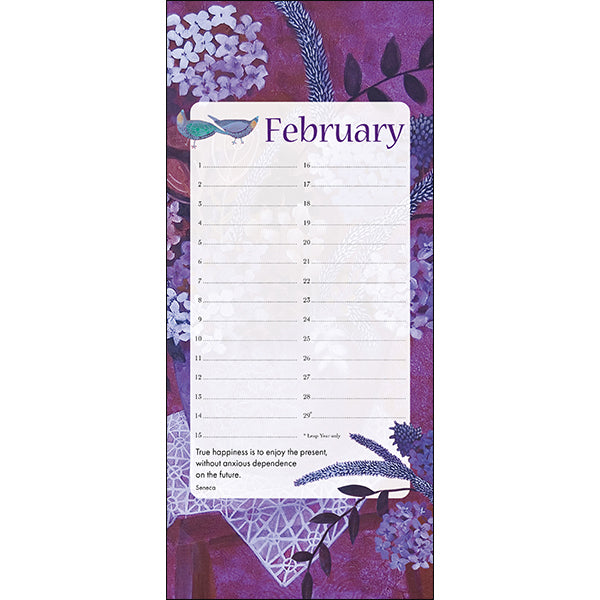 Everlasting Calendar - Secret Garden – Affirmations Publishing House NZ