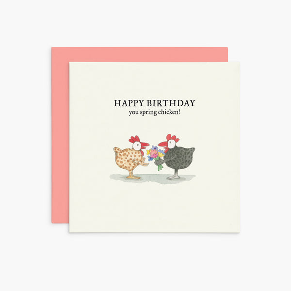 Twigseeds Birthday Card - Spring Chicken – Affirmations Publishing House NZ